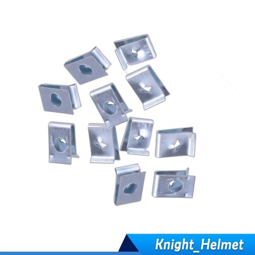 20Pcs Silver Speed Interior Trim Panels Fasteners U Nuts Self Tapping ...