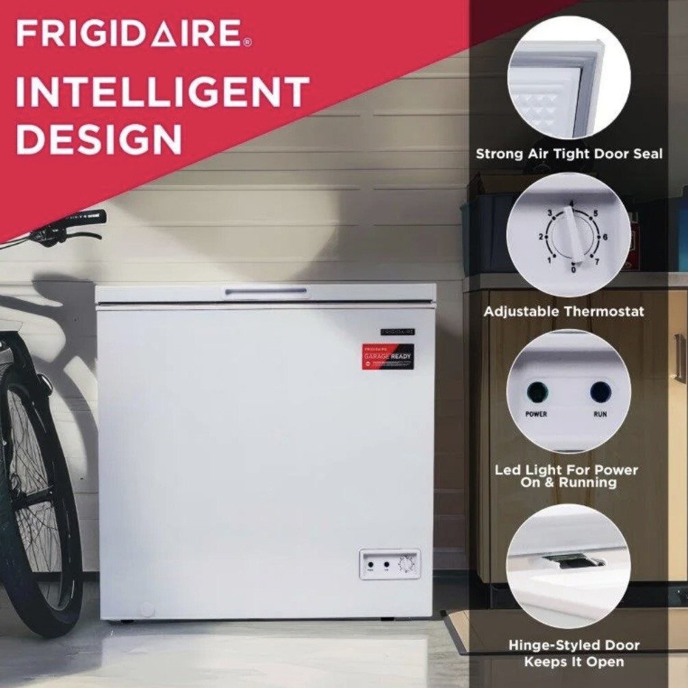 Frigidaire EFRF7003 7.0 cu. ft Chest Freezer - White for sale online | eBay