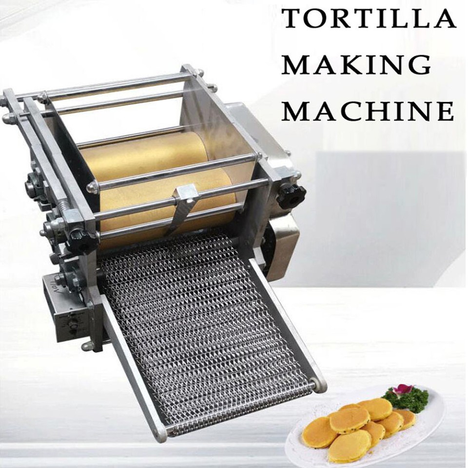 Commercial Corn Tortilla Making Machine Tacos Maker Automatic Chapatti ...