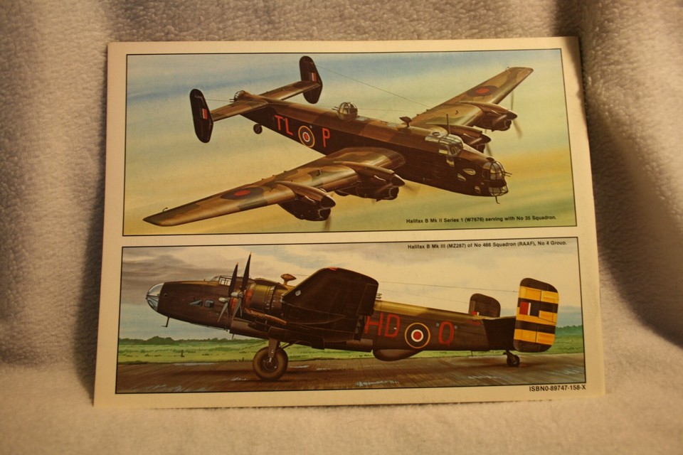 Halifax in action Squadron Signal book # 1066 Very Good Condition ...