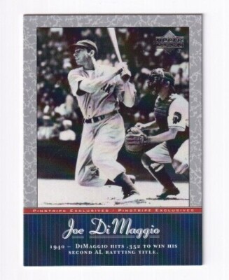 Joe DiMaggio 2001 Upperdeck MLB Card # JD-18 | eBay
