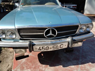 EURO Mercedes R107 450SL SLC Early Front Bumper w/Bumperetts VERY NICE ...