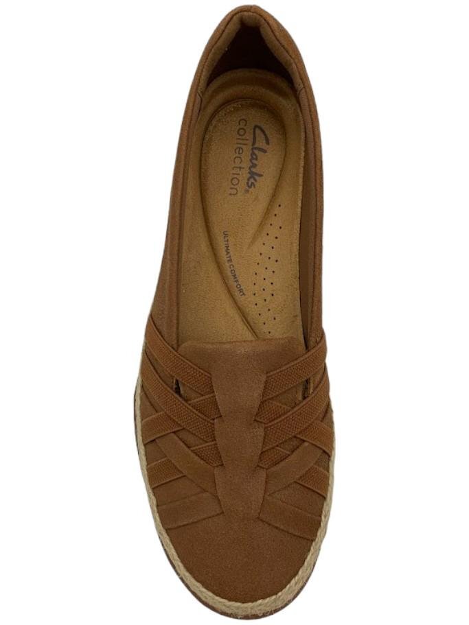 Clarks Collection Espadrille Slip-On Elaina Tan | eBay