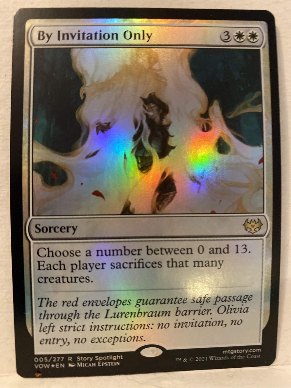 MTG By Invitation Only Innistrad: Crimson Vow 005/277 Foil Rare NM | eBay