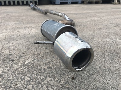 MINI R56 R57 LCI ONE COOPER D N47 EXHAUST SYSTEM BACK BOX & CENTRE PIPE ...