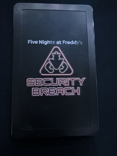 FNAF Five Nights at Freddys Security Breach SWITCH Steelbook Case Used ...