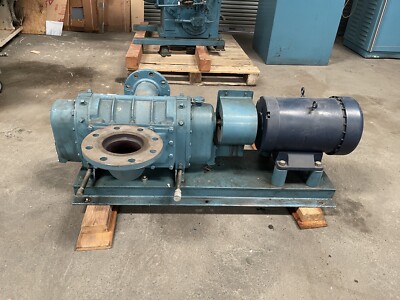 MD Pneumatics 4" NPT Rotary Lobe Blower 4012-16T3 Vacuum Pump | eBay