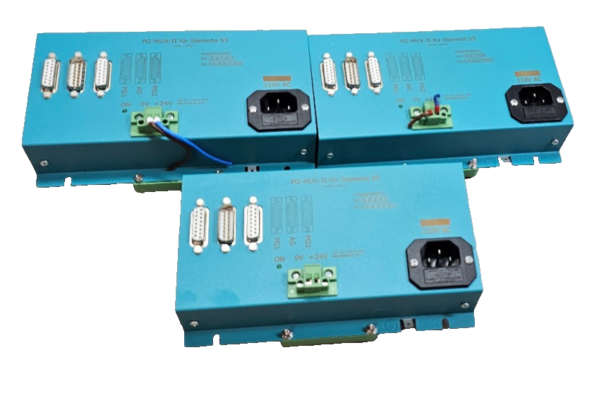 PG-Mux II für Siemens S5 PLC Module / Rack 9361-5 PG1 AG PG2 0-24V 115V AC | eBay UK