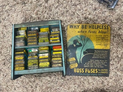 Vintage 1950s BUSS FUSES AUTO DISPLAY w/ Fuse Packs | eBay