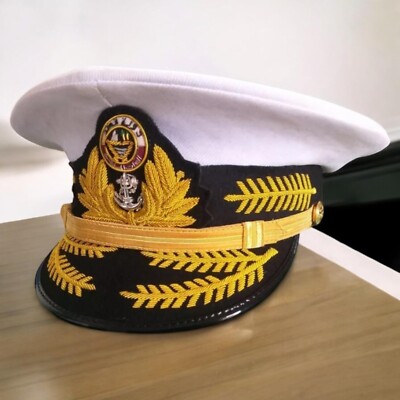 Qatar Navy Admiral officer cap ALL Sizes Available | eBay