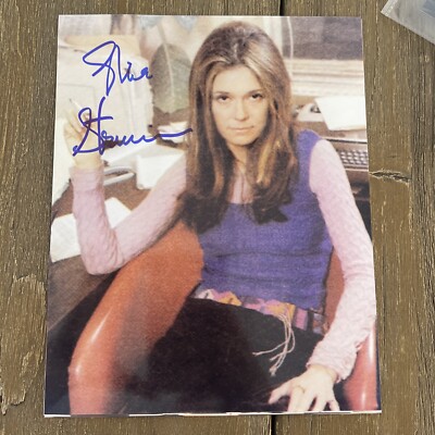 Gloria Steinem Signed 8x10 Photo Vintage Autographed Signature Activist ...