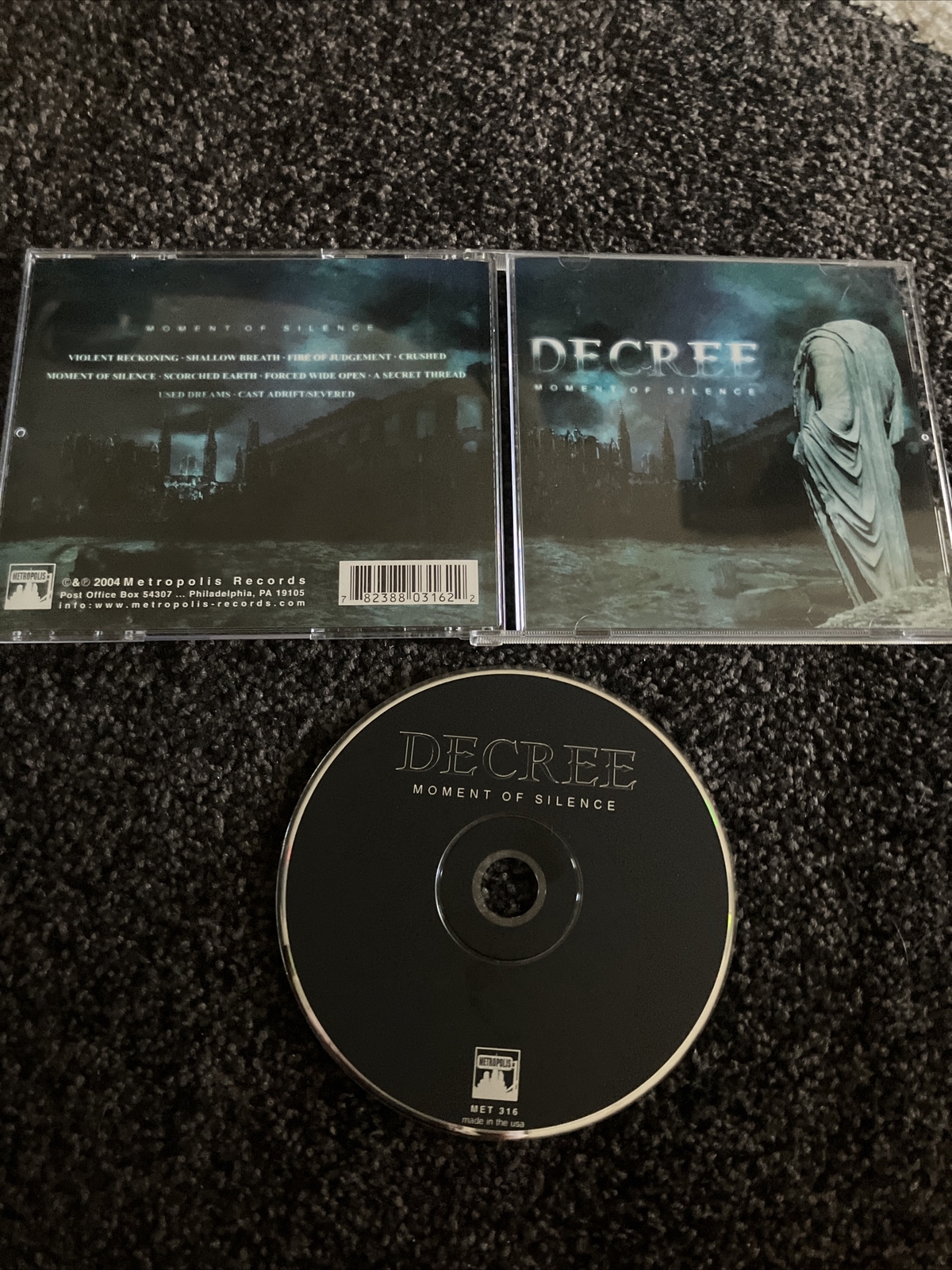 Moment of Silence by Decree (CA) (CD, Apr-2004, Metropolis (Label)) for ...