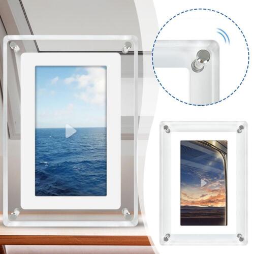 7inch Acrylic Digital Photo Frame 7-inch IPS Display {д то V3Z8 D3E5 ...
