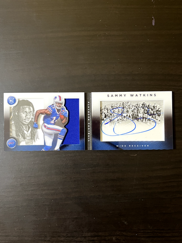 Sammy Watkins 2014 Playbook Booklet Rookie Jersey Autograph /25 #174 RC ...