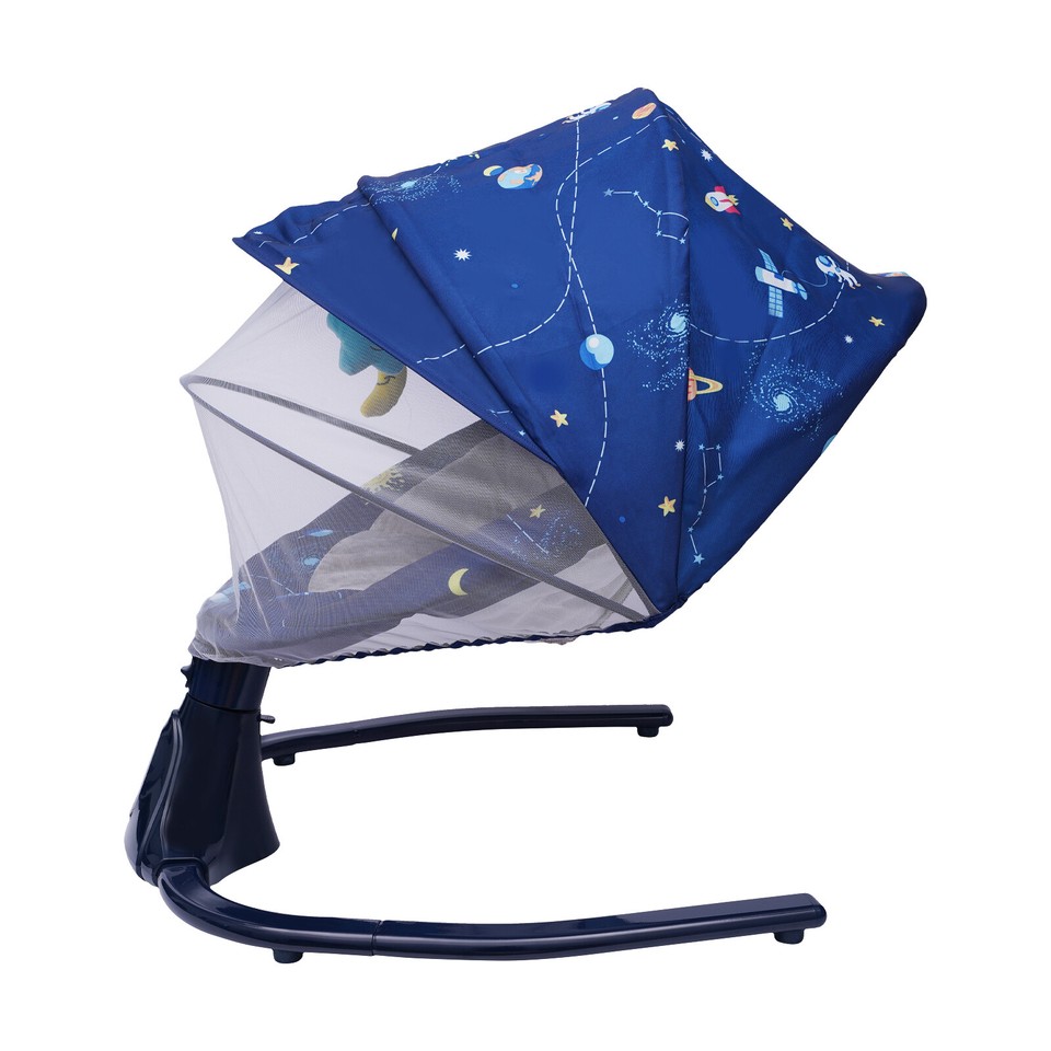 Baby Swing for Infants Electric Cradling Bouncer with 4 Swing ...