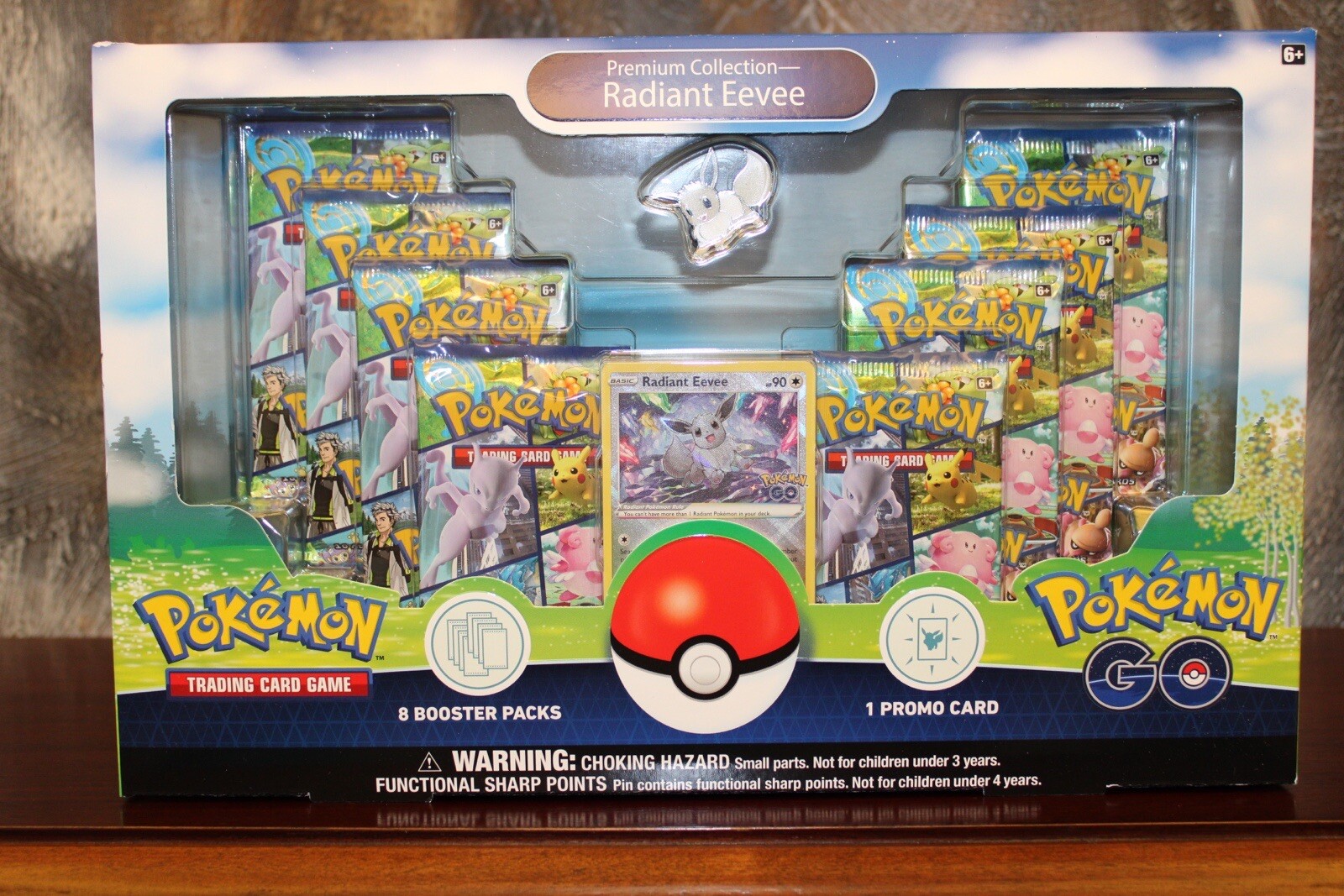Pokémon Go Radiant Eevee Premium Collection Box / Pokémon TCG / Sealed ...