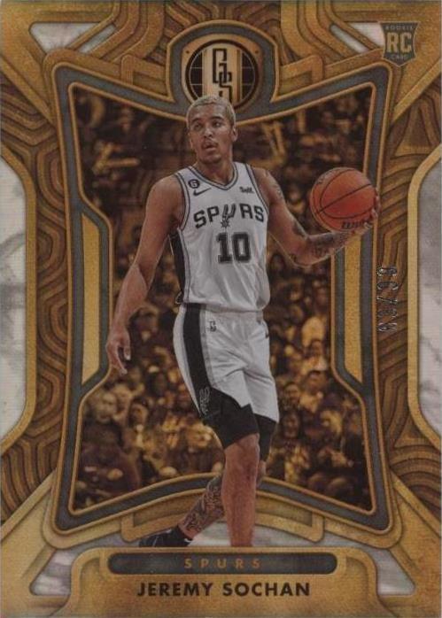 2022-23 Panini Chronicles - Gold Standard Jeremy Sochan #485 /99 (RC ...