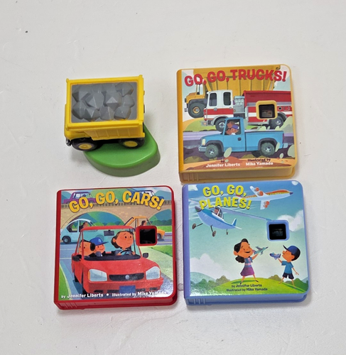 Little Tikes Dream Machine GO GO VEHICLES Story Cartridges W/fig | eBay