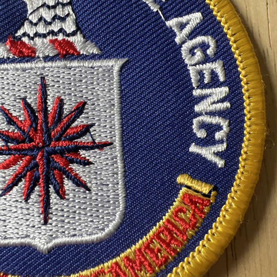 Vintage United States 🇺🇸 Of America Central Intelligence Agency Patch ...