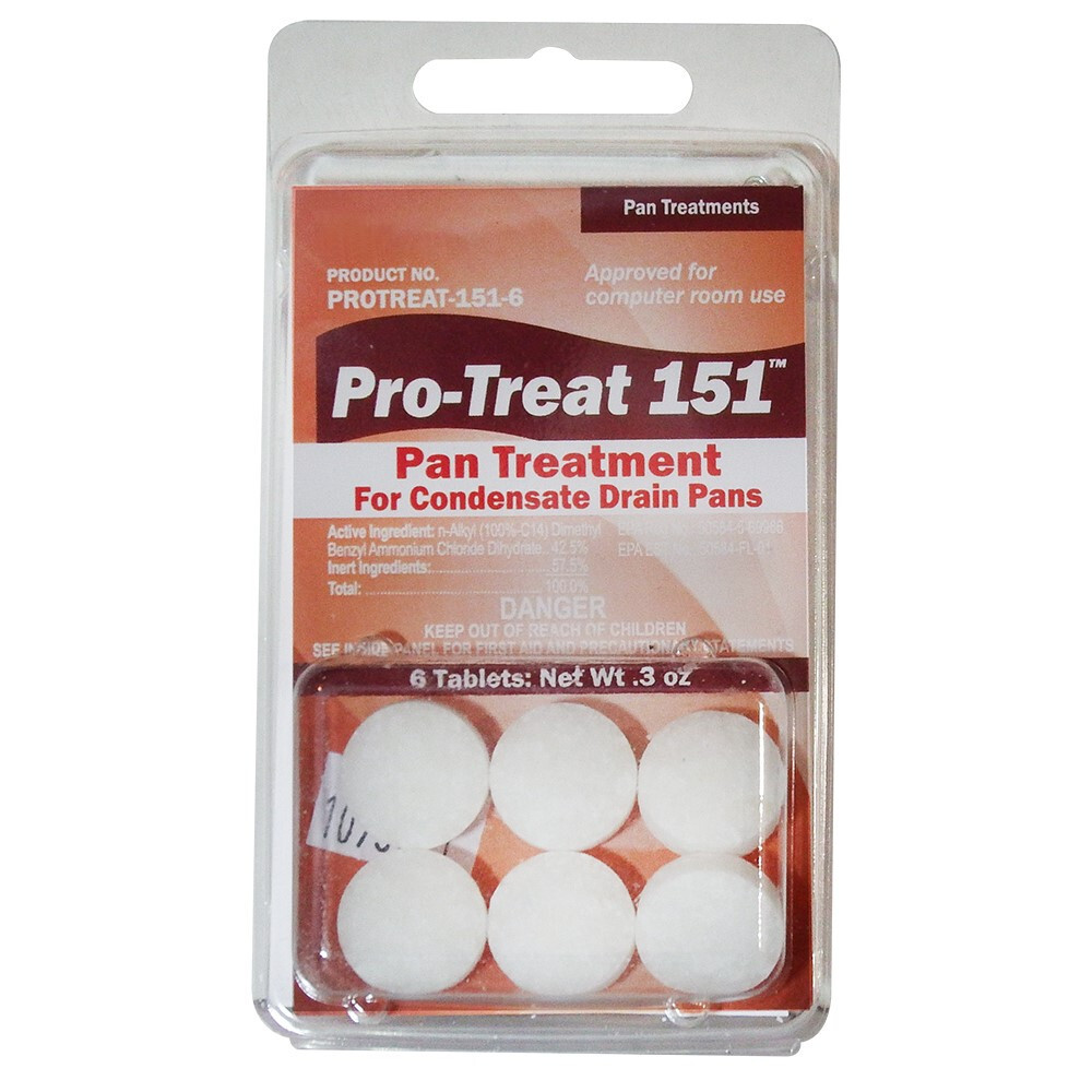 Diversitech Protreat 151-6 Pan Treatment Tabs F/Condensate Drain Pans 3 ...