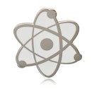 Atomic Symbol Hard Enamel Lapel Pin | eBay
