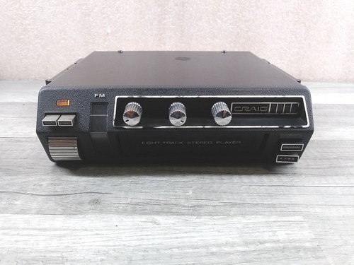 Vintage Craig 3136 Under-Dash Eight Track Stereo Tape Player 8-Track | eBay