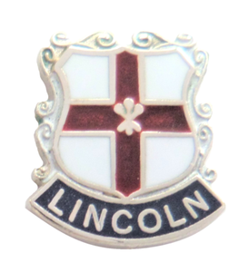Lincoln Lincolnshire Crest Small Pin Badge | eBay