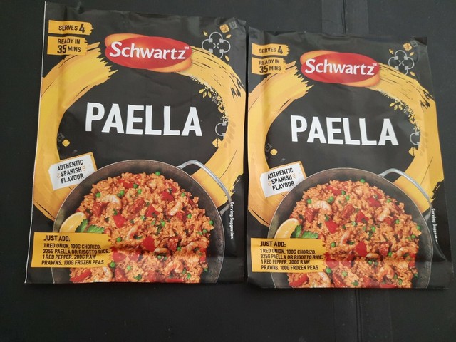 Schwartz Spanish Recipe Mix Paella 30g for sale online | eBay
