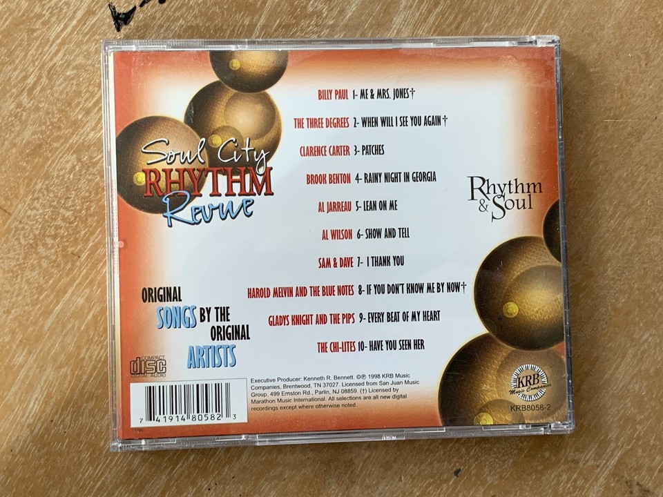 Soul City Rhythm Revue - Audio CD By Various Artists 741914805823| eBay