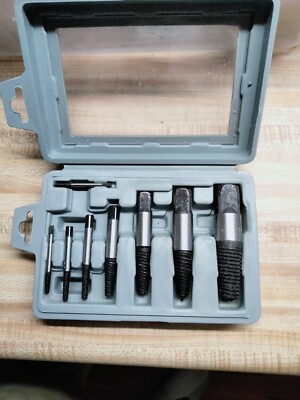 8pc Easy Out Jumbo Screw Extractor Bit Set Broken Bolt Stud Fastener ...