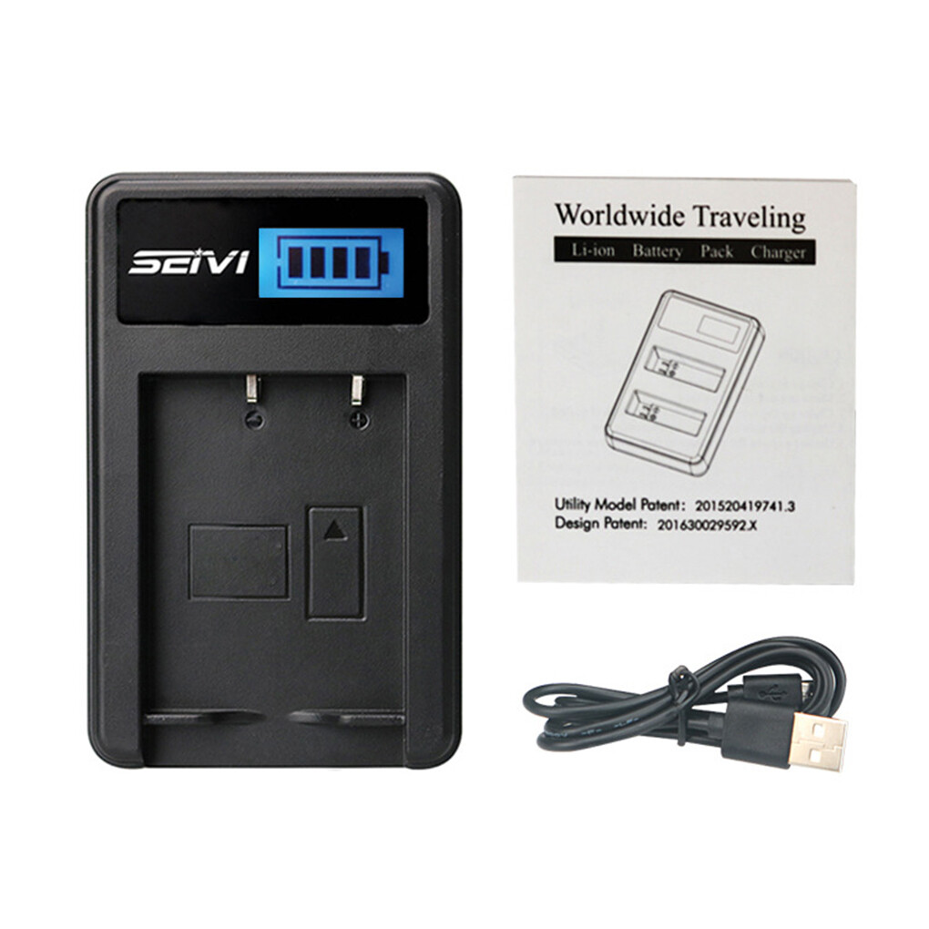 Intelligent Charging Microcomputer Digital Chip Charger For NP-FW50 ...