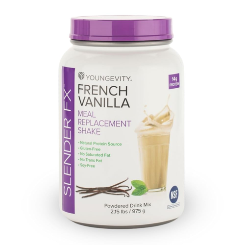 Slender FX™ Meal Replacement Shake - French Vanilla - All Natural ...