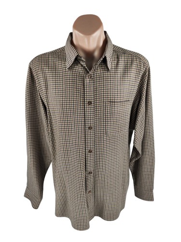 Country Look By Summit Vintage Huntsman Shirt Men's Size XL Brown Made ...