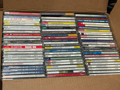 *LOT OF 75 CDS* Classical Music/Opera CD Collection MANY SEALED ...