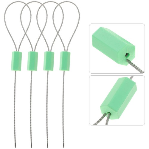 10 Pcs Unpacking Security Self-locking Shipping Seal Container Cable ...