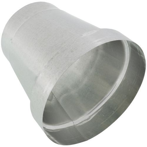 Master Flow 8 x 6 Duct Reducer - Single Wall Galvanized Steel Tapered ...