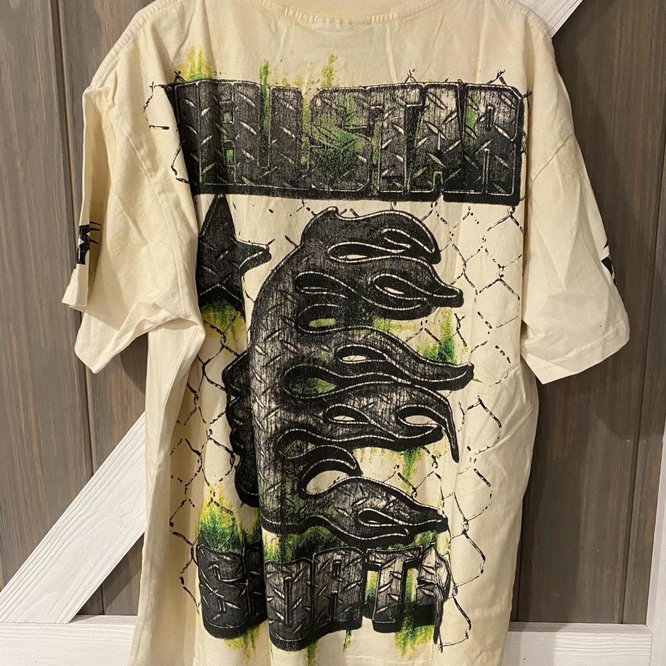 Hellstar Football Jesus vs. Devil Graphic Tee - Medium | eBay