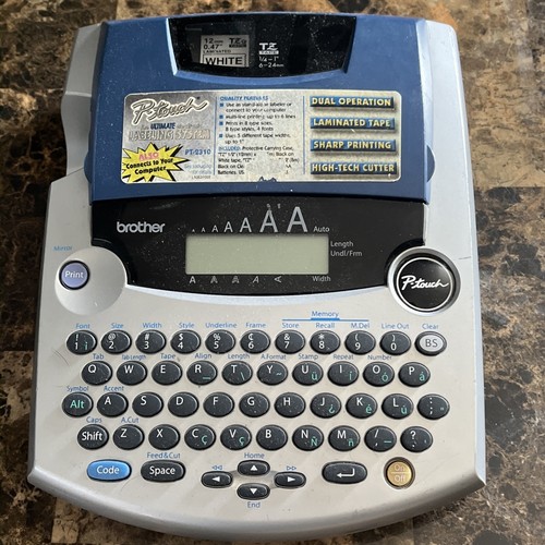 Brother P-Touch Model PT-2300/2310 label printer Label Maker missing ...
