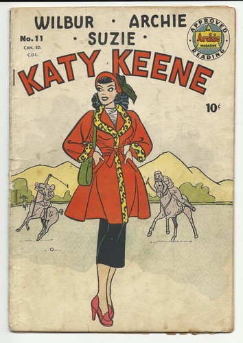 Rare Golden Age Katy Keene #11 - Canadian Edition - Wilbur - Archie - Suzie | eBay