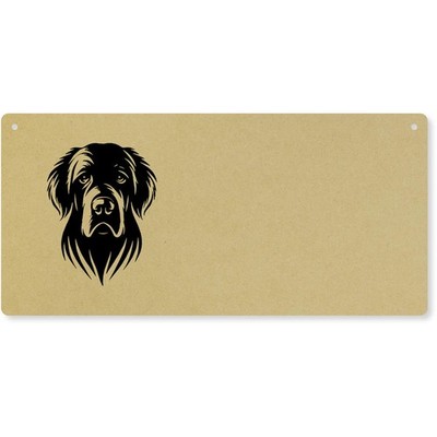 'Newfoundland' Large Wooden Wall Plaque / Door Sign (DP00063474) | eBay UK