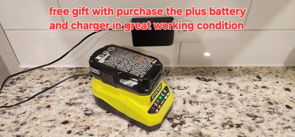 Rare Ryobi 18.0 V Cordless "4 Pack" SPC18 Portable Tool box with Power ...