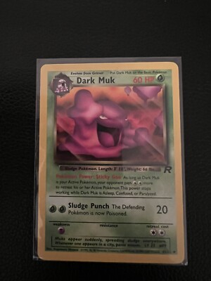 Dark Muk 41/82 Team Rocket Unlimited Pokémon Card LP/MP | eBay