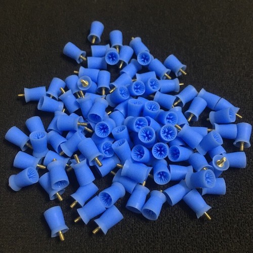 500pcs Dental Disposable Prophy Cups Screw type Plain polishing cup 4 ...