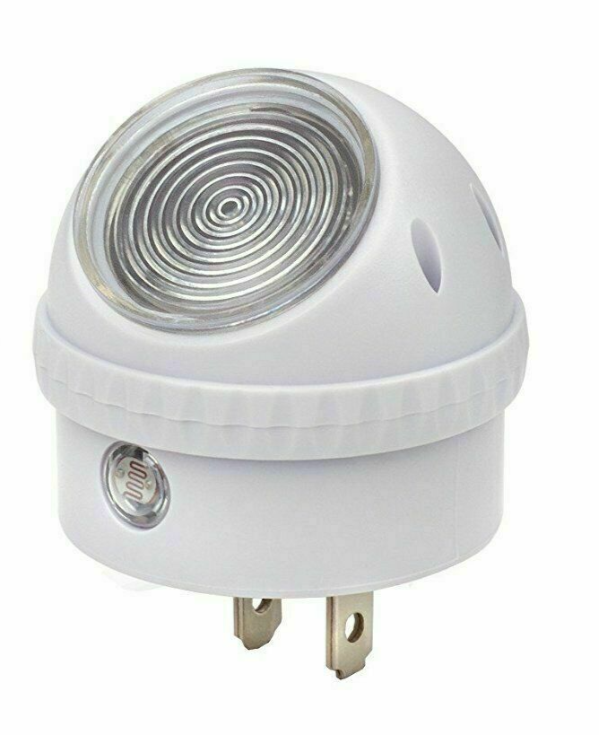 Intertek LED Night Light (500987) Light Sensing, Rotating, 0.4 Watt ...