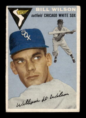 1954 Topps Baseball #222 Bill Wilson RC Very Good Chicago White Sox | eBay