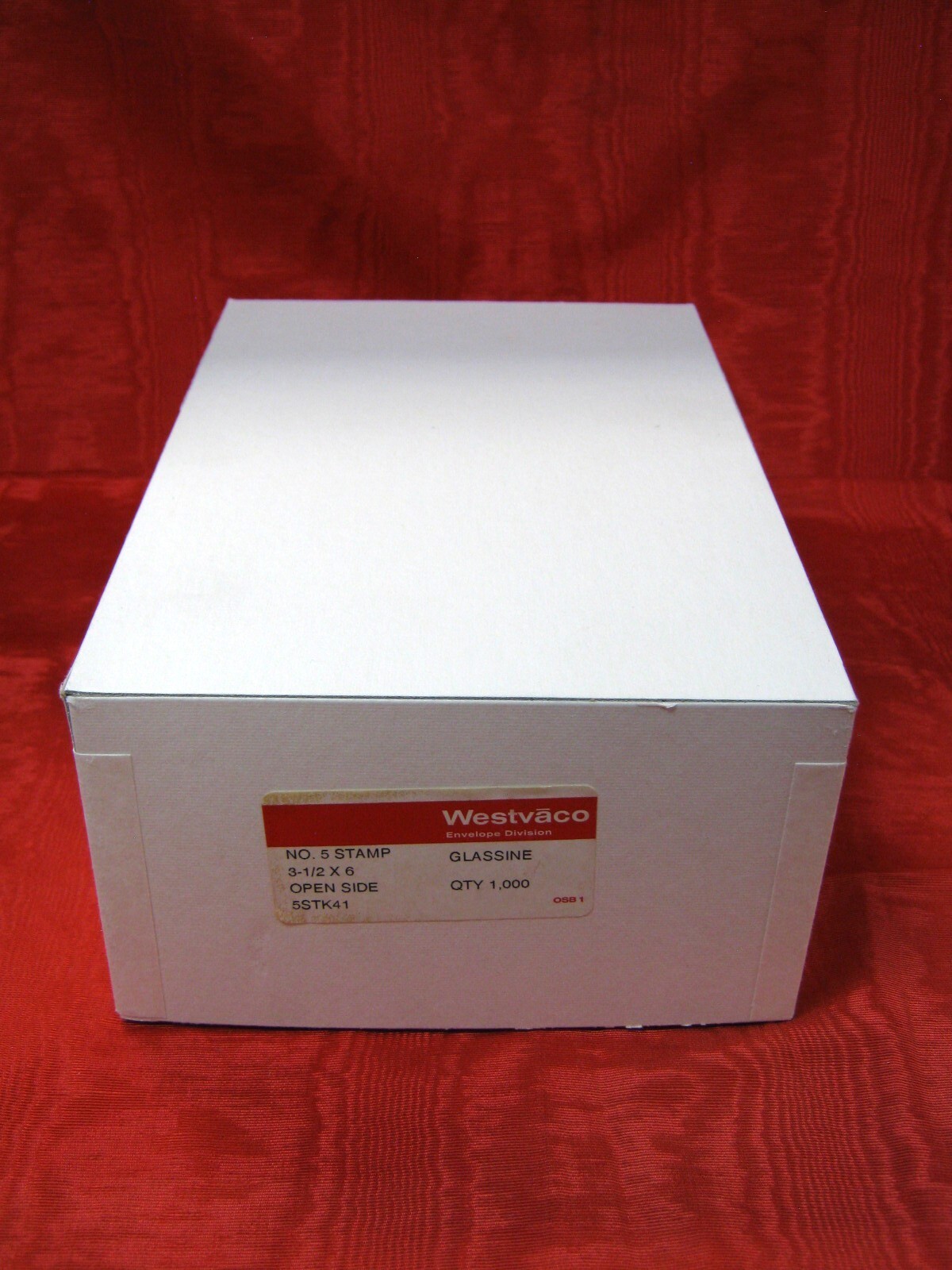 JBM BRAND, HIGH-QUALITY GLASSINE ENVELOPE #5. BOX OF 1000 CT. (CENVEO ...