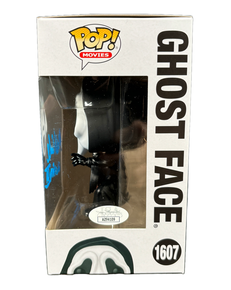 Mathieu Coderre Signed Funko POP Scream Ghost Face Autographed JSA COA ...
