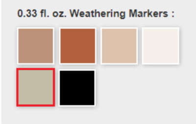 9 NEW 10mL CONCRETE COLORED ENAMEL PAINT MARKER PENS. DEALER LOT, SAVE ...