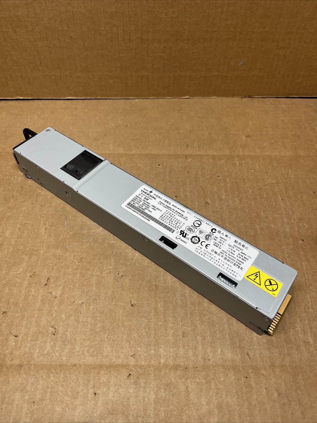 Emerson AcBel 7001484-J000 7001484-J002 Power Supply 675W IBM 39Y7200 ...