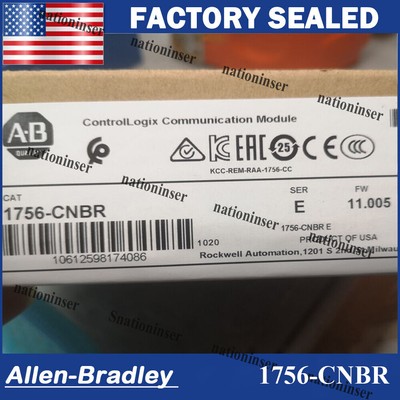 New AB 1756-CNBR ControlNet Redundant Bridge Module Free Shipping Allen ...